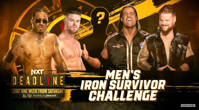 Aktuelle WWE NXT Deadline 2022 Card - Fünf Matches bestätigt! | wrestling-point.de