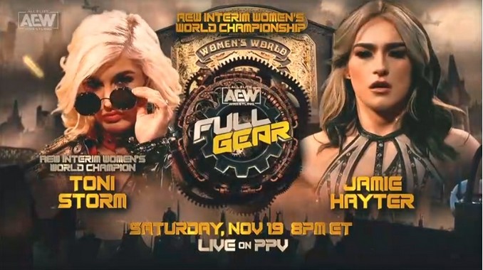 Heute Nacht ab 01 Uhr im Live-Ticker: AEW Full Gear 2022 - Dreizehn Matches bestätigt ...