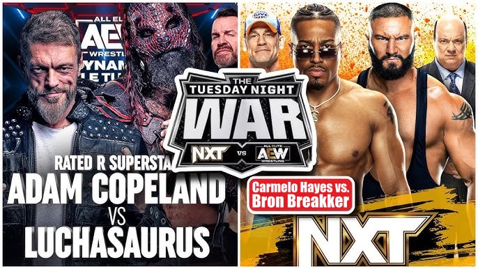 AEW Dynamite vs. WWE NXT Tuesday Night War beendet: Wer das TV-Duell für sich entscheiden konnte ...