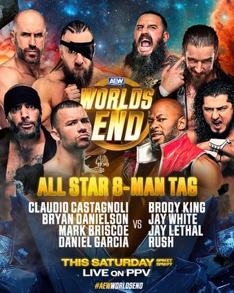 Heute Nacht ab 00:30 Uhr im Live-Ticker: AEW Worlds End 2023 – Zwölf Matches bestätigt ...