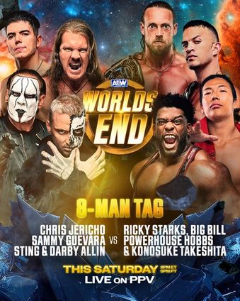Heute Nacht ab 00:30 Uhr im Live-Ticker: AEW Worlds End 2023 – Zwölf Matches bestätigt ...